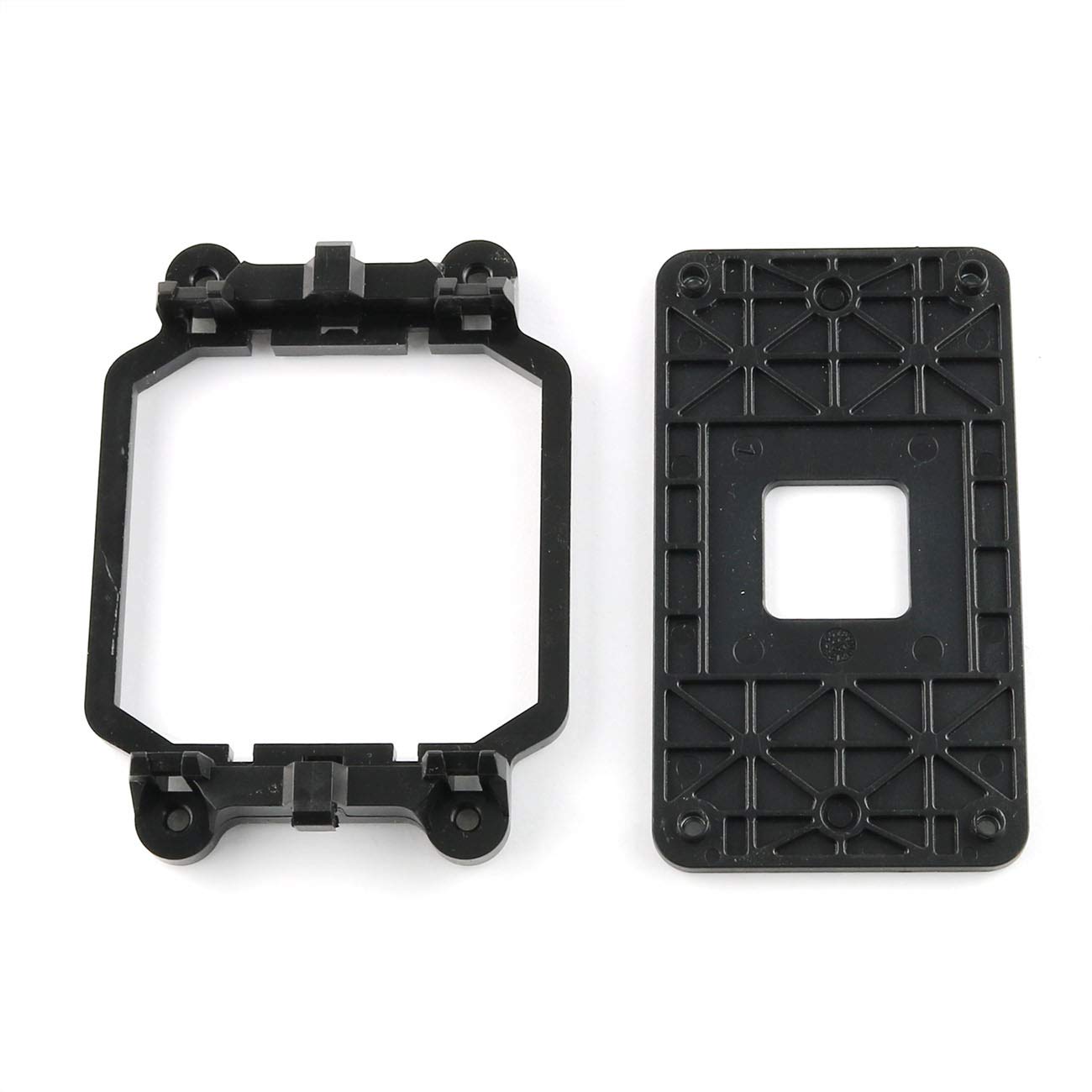 E-outstanding CPU Cooler Retention Bracket Black Motherboard Heatsink Fan Stand Base Mount Bracket Holder Sheet Plate for AMD Socket AM2 AM3