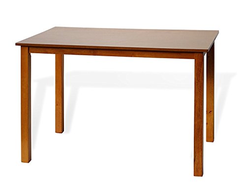 Dining Kitchen Set of 5 Rectangular Dining Table and 4 Side Warm Chairs Wood, Maple