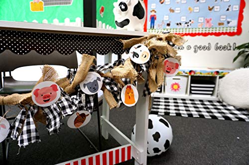 Creative Teaching Press Farm Friends Farm Faces 3" Designer Cut-Outs (10233)