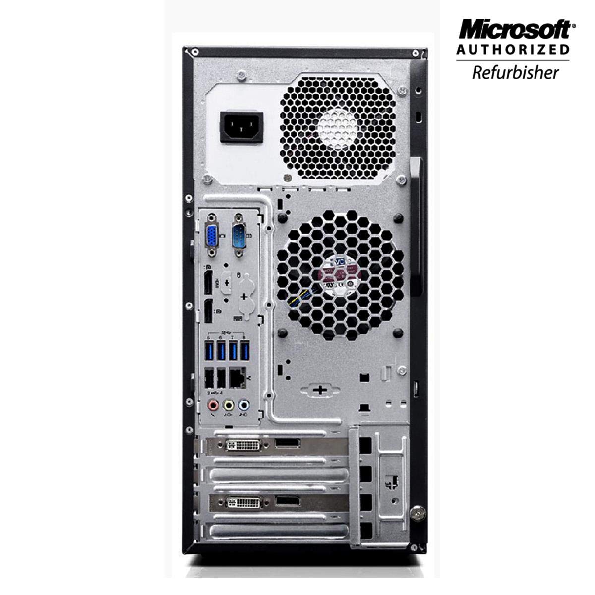 Lenovo Gaming PC ThinkCentre M93p Tower Desktop Computer - Intel Core I7-4770 3.4Ghz - 16GB RAM - 1TB SSD, NVIDIA GT 1030 2GB DDR5, Keyboard, Mouse, WiFi, Windows 10 Professional (Renewed)