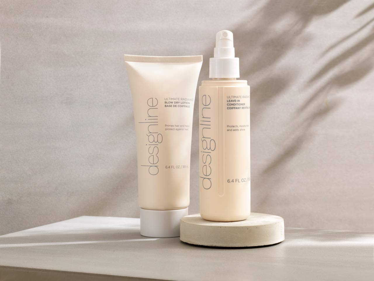 DESIGNLINE Ultimate Radiance Leave-In Conditioning Styler, 6.4 oz - Regis Deep Conditioner Treatment that Reconstructs Damaged Hair and Repairs Split Ends (6.4 oz)