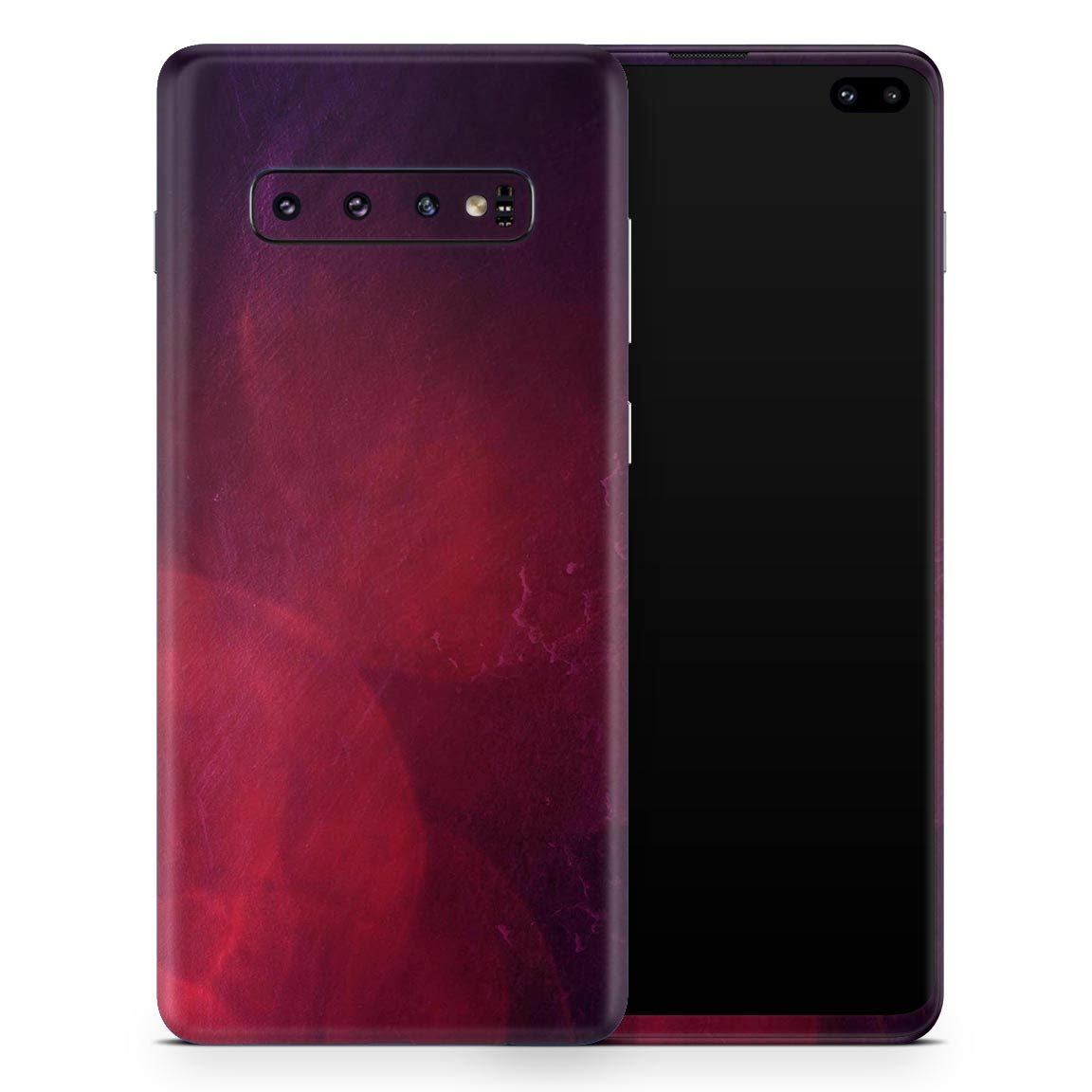 DesignSkinz Abstract Fire & Ice V12 Protective Vinyl Decal Wrap Skin Cover Compatible with The Samsung Galaxy S20 (Screen Trim & Back Glass Skin)