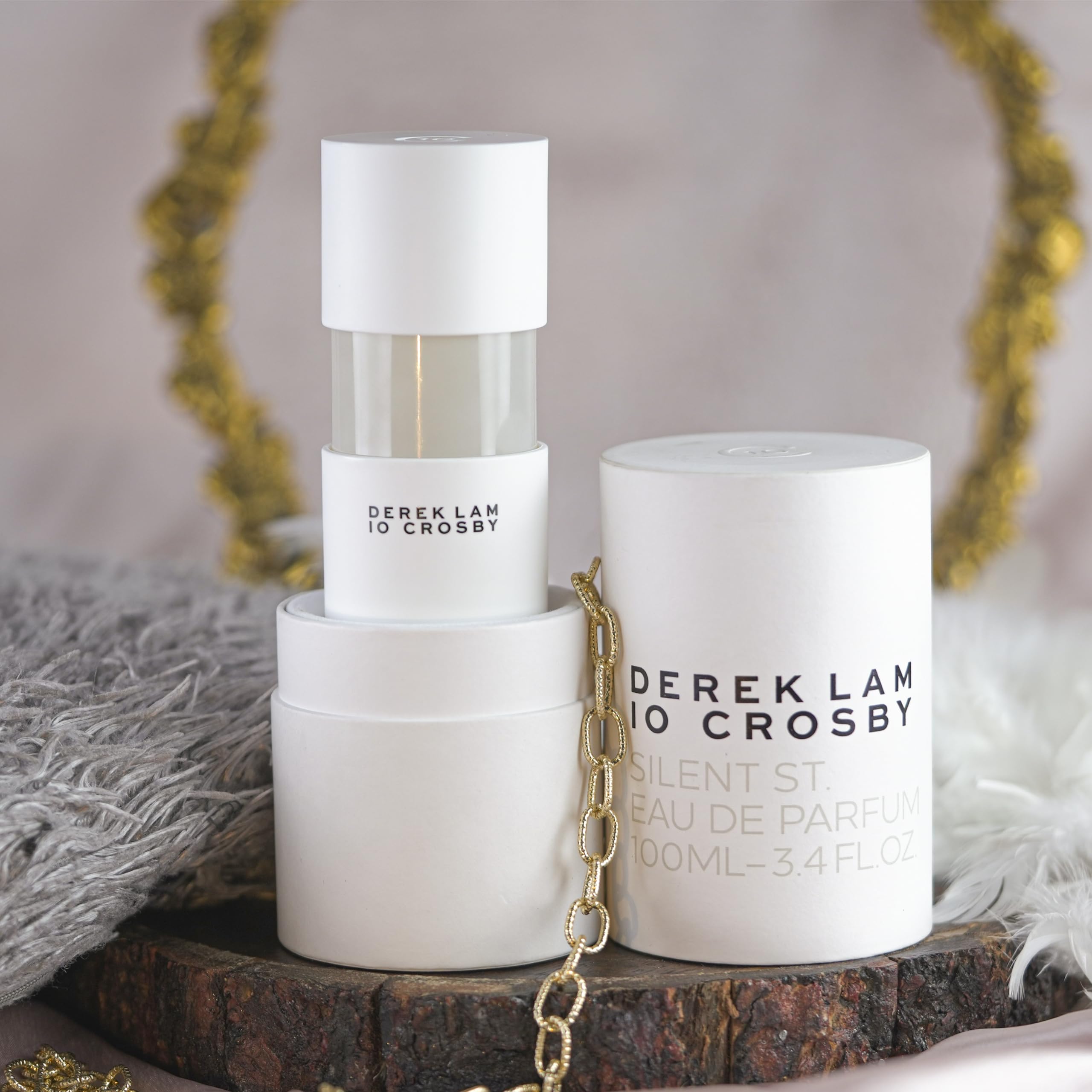 Derek Lam 10 Crosby - Silent St - 3.4 Oz Eau De Parfum - A Floral White Musk Fragrance Mist For Women - Perfume Spray With Light, Powdery, Clean Notes