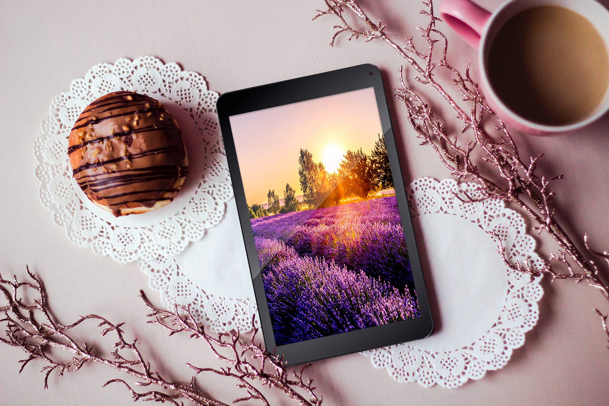 Fusion5 10.1" Android 8.1 Oreo Tablet PC - (32GB Storage, WiFi, BT, HDMI, 1280x800 IPS Screen, Dual Cameras, November 2018 Model, Android Touch Screen Tablet PC) (32GB)