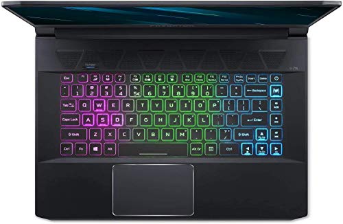 Acer Predator Triton 500 Thin & Light Gaming Laptop, Intel Core i7-9750H, GeForce RTX 2060 with 6GB, 15.6" Full HD 144Hz 3ms IPS Display, 16GB DDR4, 512GB PCIe NVMe SSD, RGB Keyboard (Renewed)