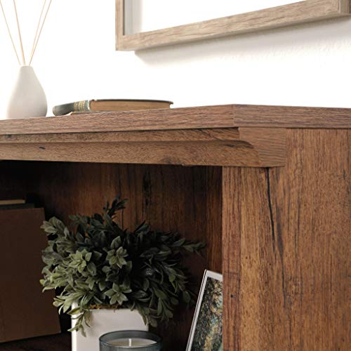Sauder Miscellaneous Bookcase, L: 35.28" x W: 13.23" x H: 43.78", Vintage Oak finish