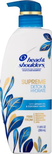 Head & Shoulders Detox & Hydrate Shampoo, 11.8 Fl Oz