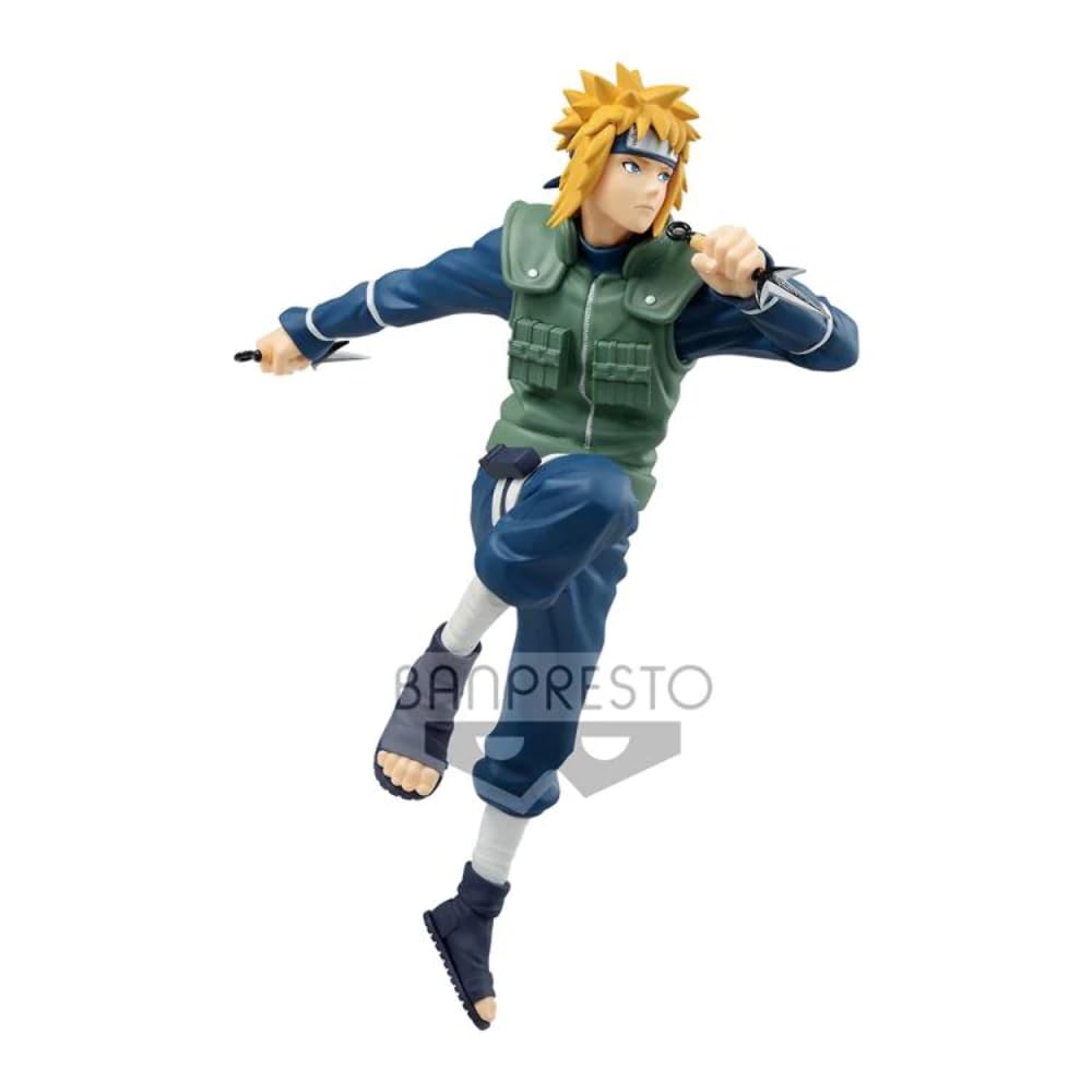 Banpresto - Naruto Shippuden - Vibration Stars Namikaze Minato Statue 7 Inch