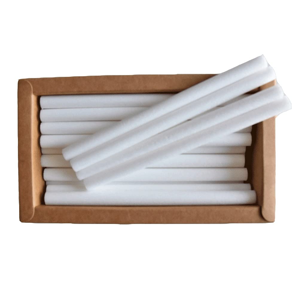 32 Pack Cool Mist Humidifier Sticks Superior Non-Glue Sticks Air Purifier Essential Oil Diffuser Replacement Wicks Cotton Filters (Glue-Free Humidifier Wick Sticks)
