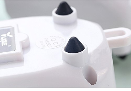 Aquarium Fish Tank Air Pump Filter Ultra Silent Fishing Tank Double Hole Oxygen Air Bubbles Pump with 1 Air Stone/1.2M Silicone Tube