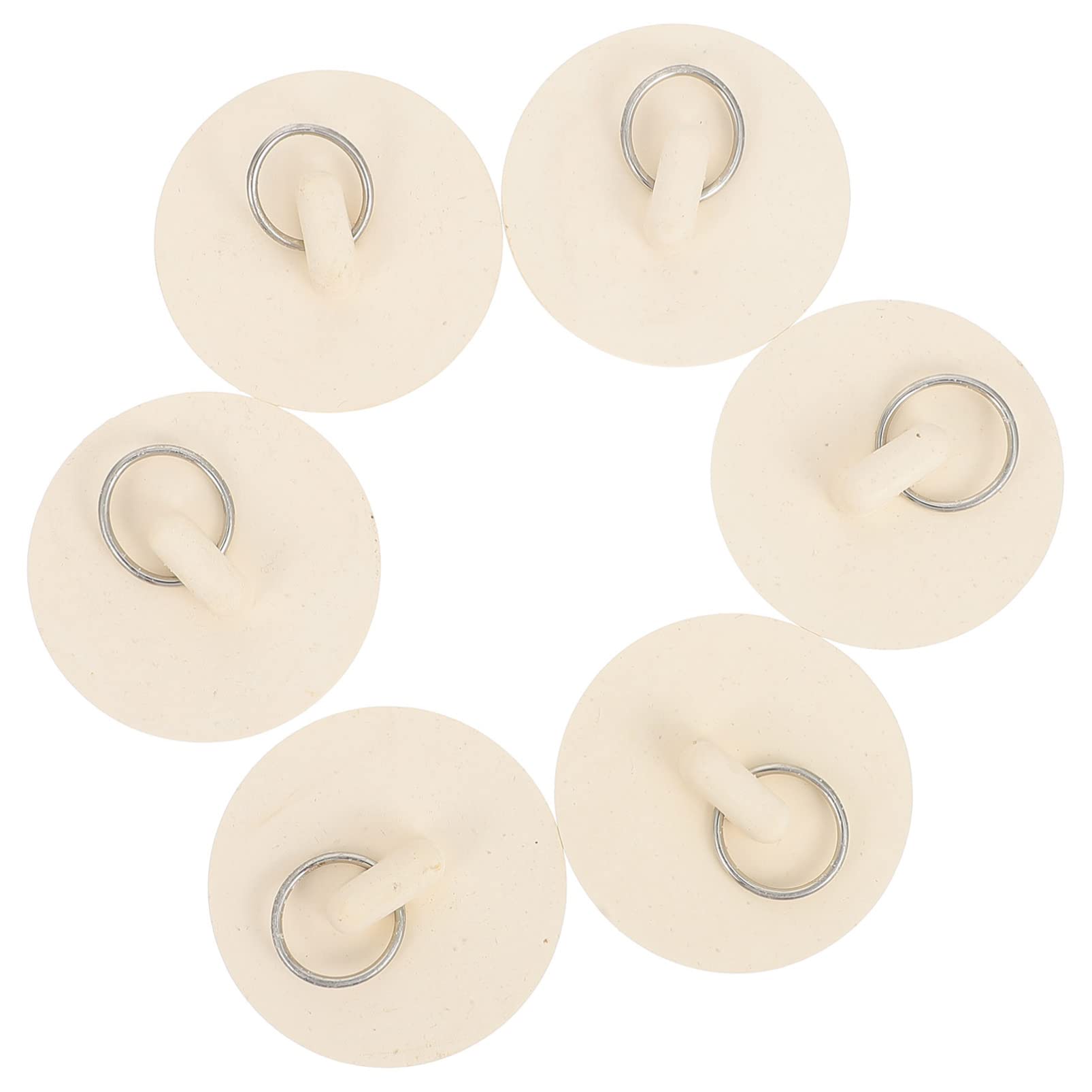 6pcs Rubber Sink Stopper Tub Stopper Kitchen Sink Stopper Drain Stopper Tub Drain Parts Bathroom Bath Stopper Bath Plugs Kitchen Sink Plug Sink Water Stopper Bathtub Plugs