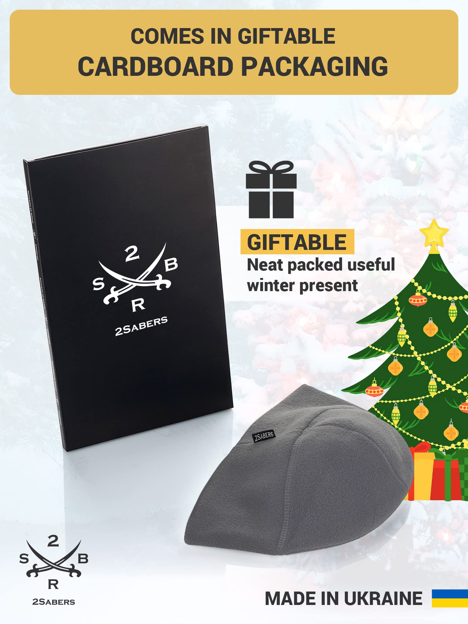 2SBR 2SABERS Fleece Winter Warm Watch Cap - Mens - Army Military Tactical Skull Beanie Hat