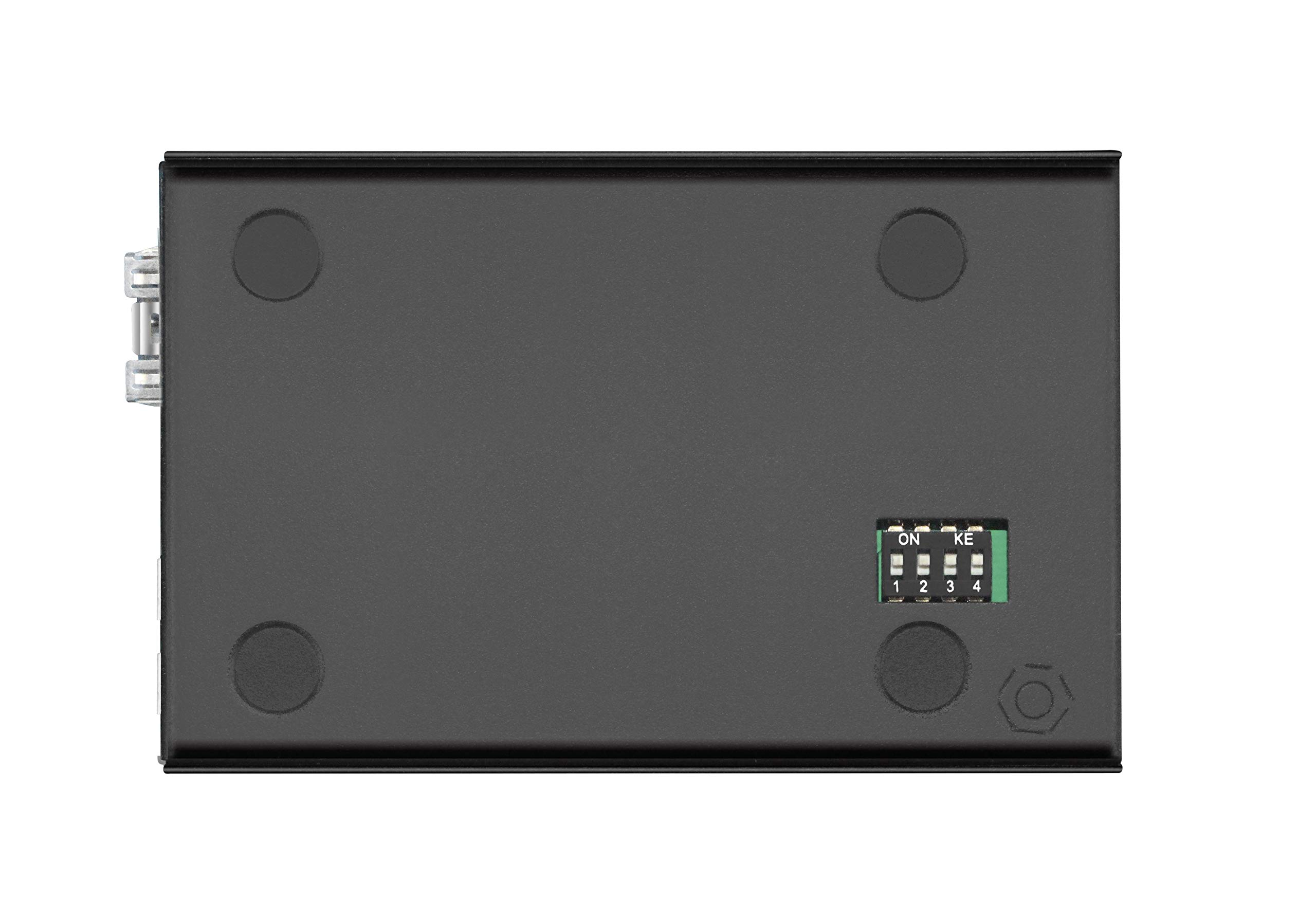 LFC-1002-SFP Two RJ45 Ports Gigabit Ethernet to 100/1000BaseX SFP Slot Fiber Media Converter, LFP and DIP sw Settings