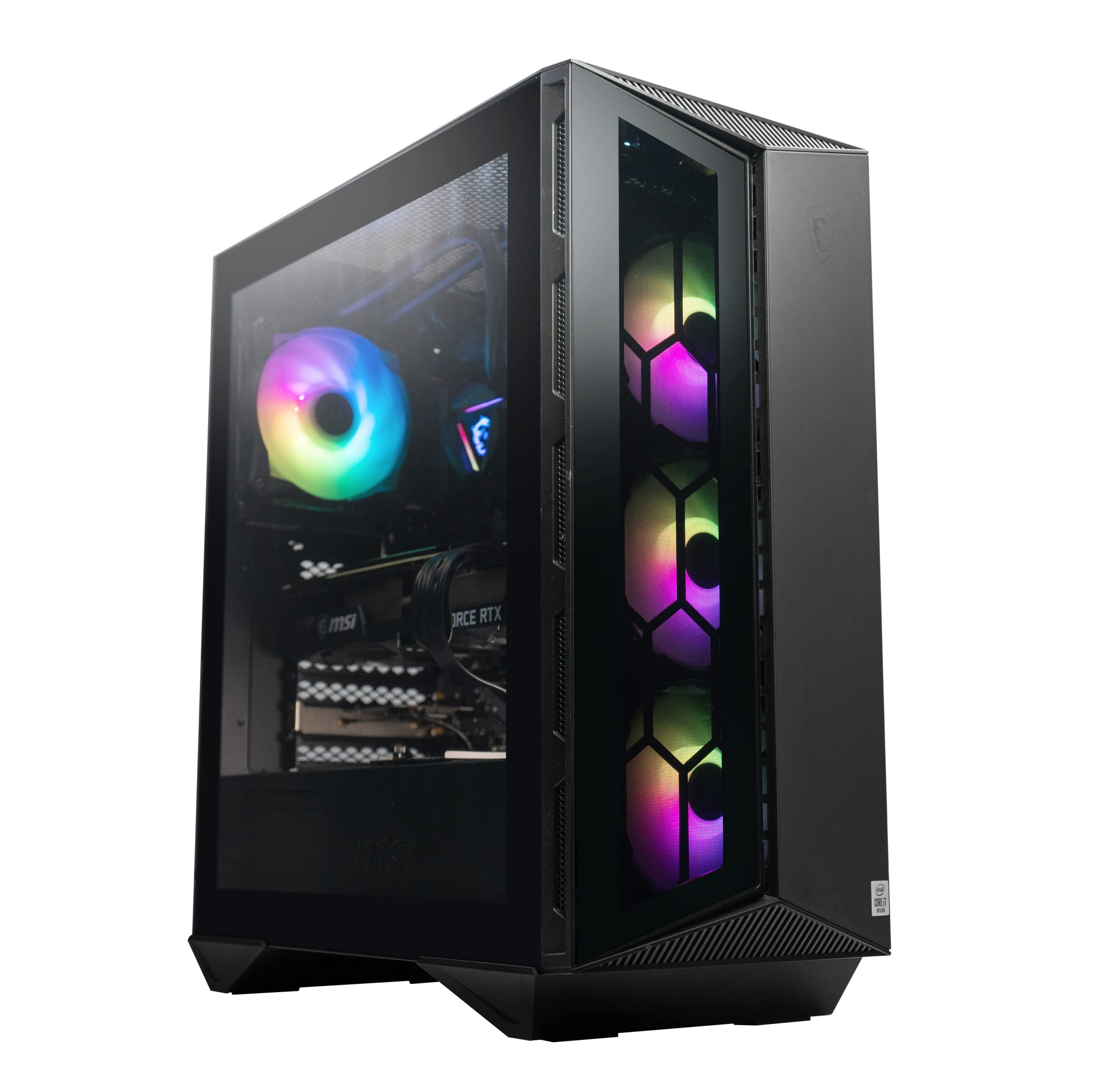 2022 MSI Aegis ZS 5TC-428US (AMD Ryzen 7 5700G, 32GB RAM, 1TB NVMe SSD + 1TB HDD, RTX 3060 8GB, Windows 11) Gaming Desktop PC