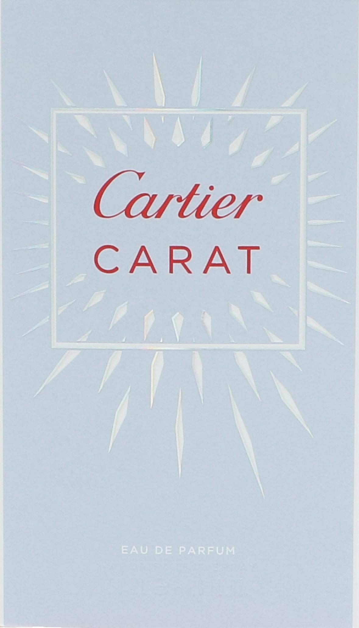 Cartier Carat for Women Eau De Parfum Spray, 1.6 Ounce