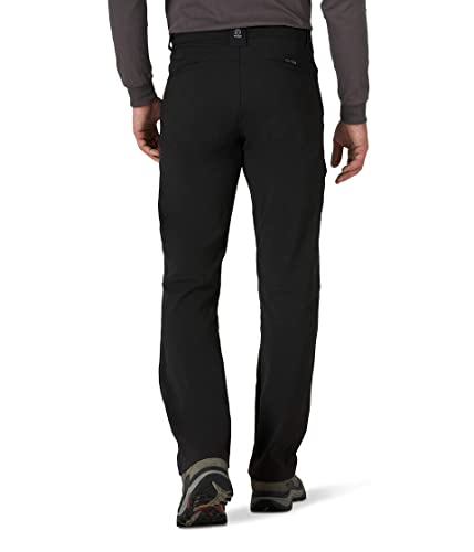ATG by Wrangler mens Zip Pocket Trail Casual Pants, Black, 38W x 32L US