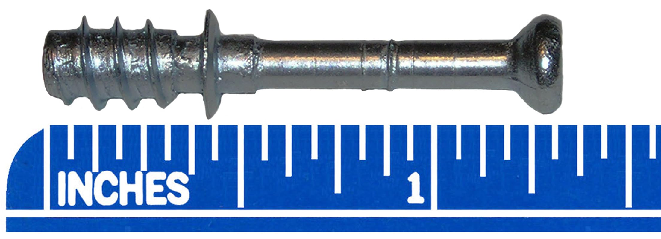24mm (34mm Overall) Dowel Pin for Cam Lock Disc Furniture Connectors 10mm Long Euro Wood Thread Fits 5mm Hole (10 Pack)