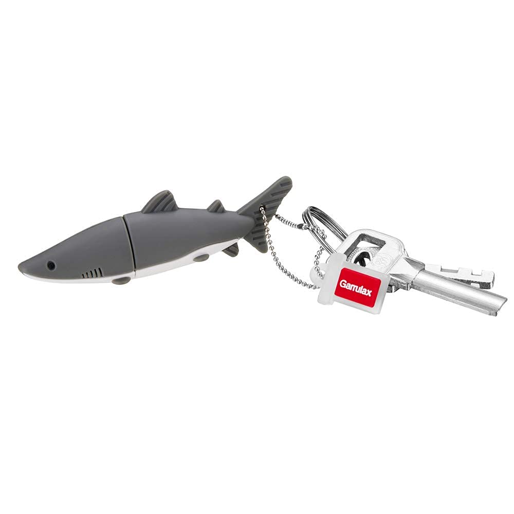 GARRULAX USB Flash Drive, 8GB / 16GB / 32GB USB 2.0 Cute Shape USB Memory Stick Date Storage Pendrive Thumb Drives for Kids Children Collegue Student (32GB, Shark)