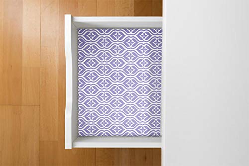 Lavender Scented Drawer Liners, 6 Sheets Fragrant Paper Liners Non-Adhesive Paper Sheets for Home Closet, Dresser Drawers, for Home Fragrance