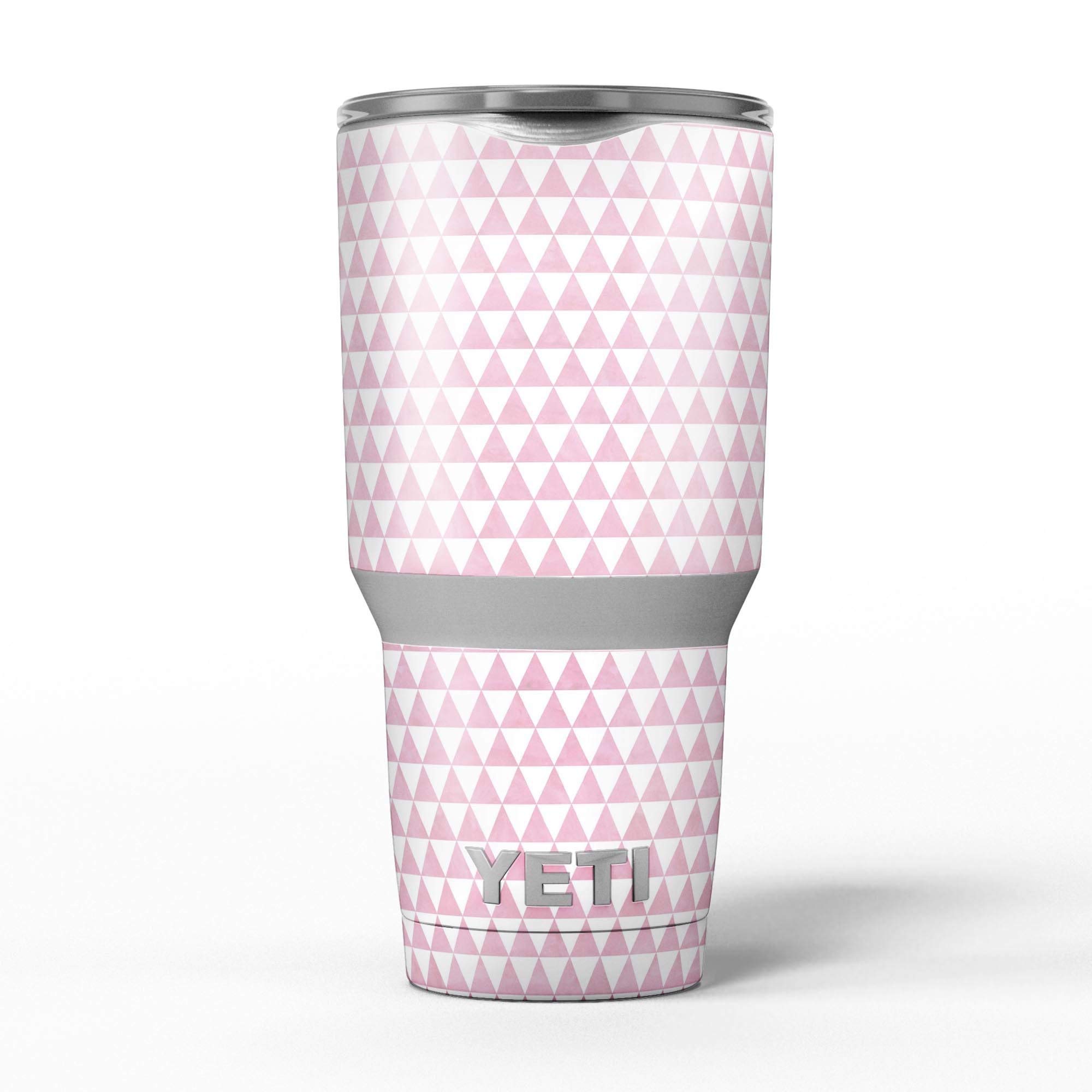Design Skinz The Micro Pink Polka Dots - Skin Decal Vinyl Wrap Kit Compatible with The Yeti Rambler Cooler Tumbler Cups