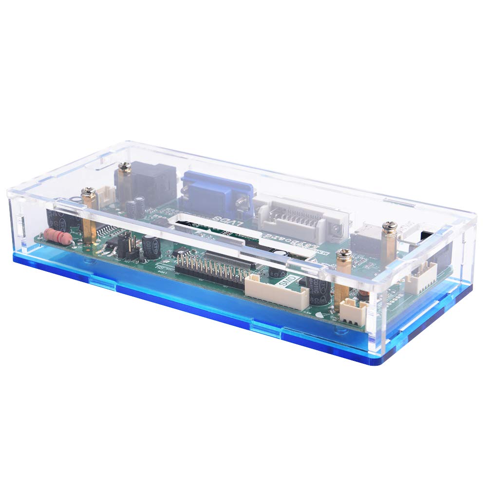 GeeekPi NT68676 Case Kit, HDMI+VGA+DVI+Audio Input LCD Controller Driver Board or HSD190MEN4 M170EN06 17" 19" 1280x1024 4CCFL 30Pins LCD Panel + Acrylic case Fit for Arcade1Up Monitor