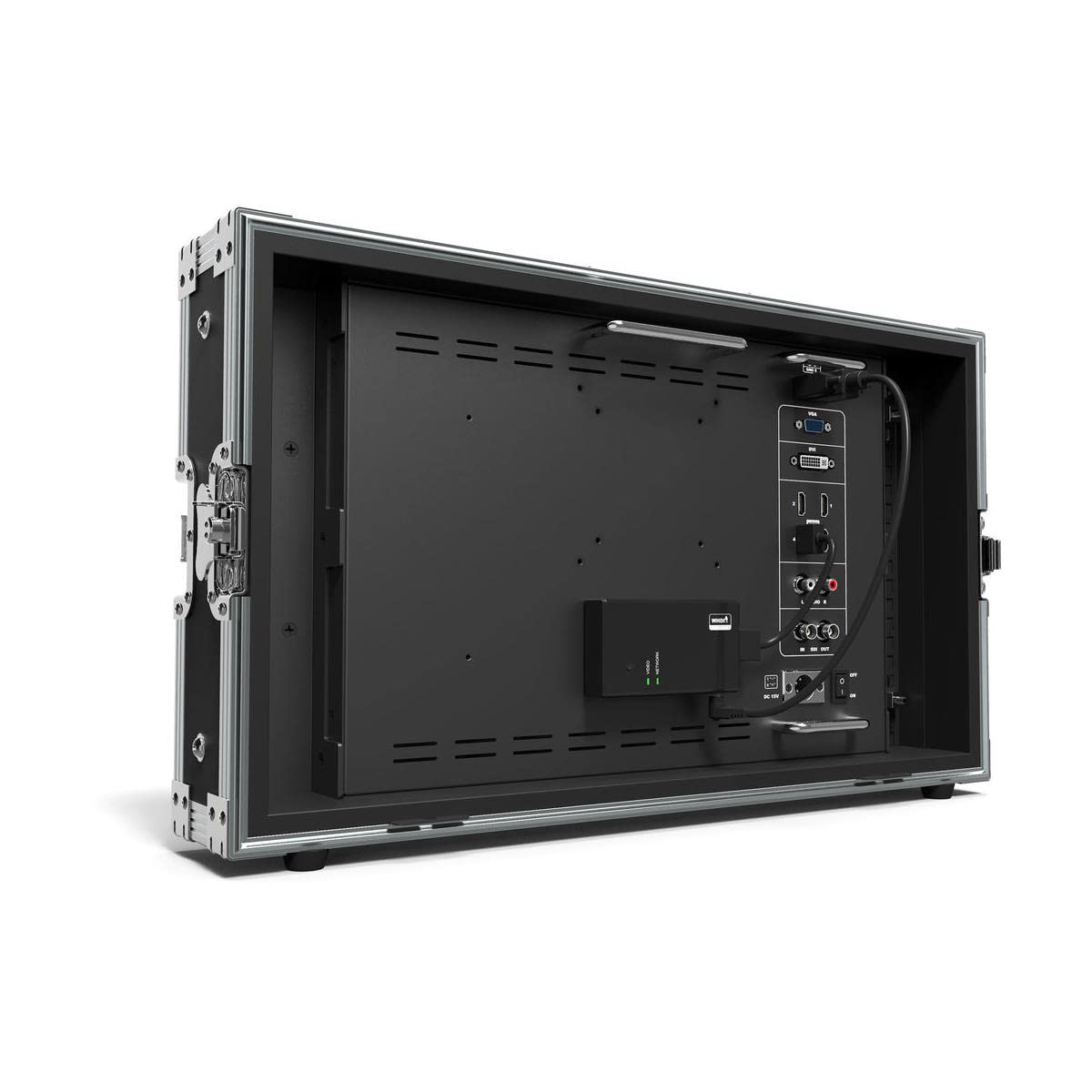 LILLIPUT BM150-4KS 15.6" 6U Carry-on/Rackable V Mount 3840x2160 4x4K HDMI 3G-SDI in&Out Broadcast LED Director Monitor with HDR, 3D-LUT, Color Space & Peaking Functions (with V Mount)