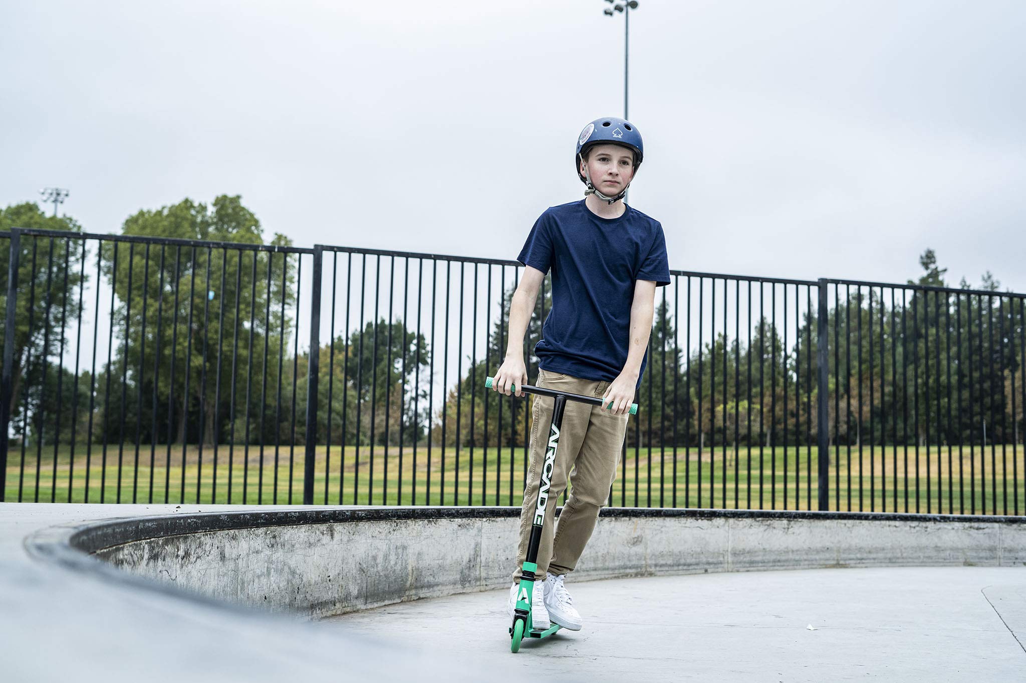 ARCADE Rogue BMX Pro Scooter - Skatepark Scooter for Tricks - Scooter Pro Trick Scooters - Beginner Stunt Scooters for Kids & Pre Teens Ages 7 Years & Up - Boys & Girls Colors Monopatin Scotter (Teal)
