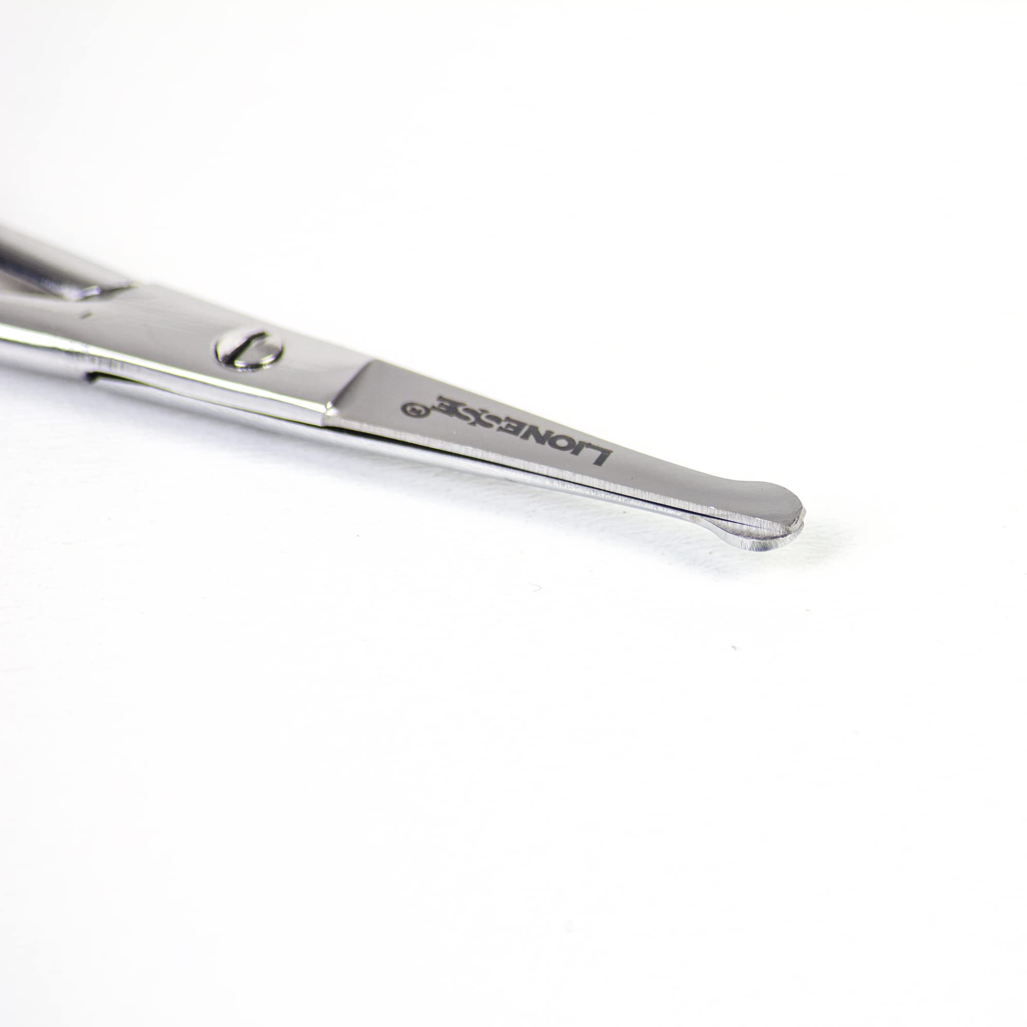 Lionesse Nose Hair Scissors, Small Scissors Round Tip Design, Hair Trimming Scissors For Hair, Nose Beard Mustache Eyebrow Scissors, Bikini Trimmer