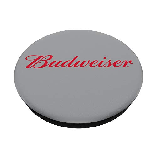 Budweiser Grey Script PopSockets Stand for Smartphones & Tablets