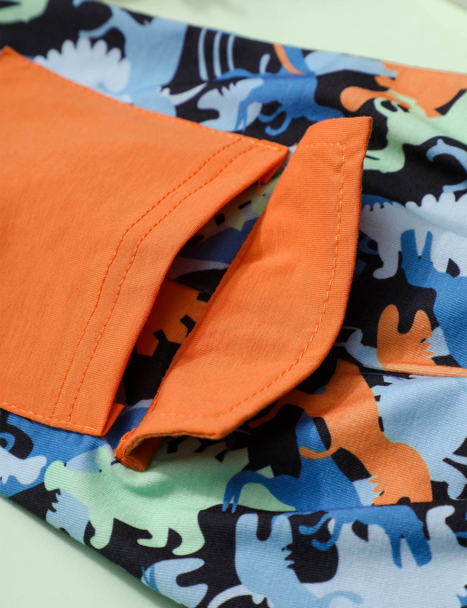 MIGU Toddler Boys Clothes 4-5T Short Sleeve Shirts Tops Shorts Pants Set 2pcs Spring Summer Clothes Dinosaur Outfits