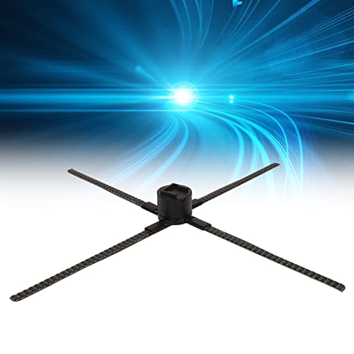 3D Hologram Fan, 8GB Memory Card Holographic Advertising Display 968 LED HD 100β240V for Business for Store (US Plug)