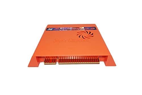 ARCADORA Pandora Box EX 2 Arcade Jamma Board, 4300 in 1 (70 3D Games) DIY Retro Game Cabinet, VGA HDMI Output, Save Games, Accurate Search Games, Custom Button