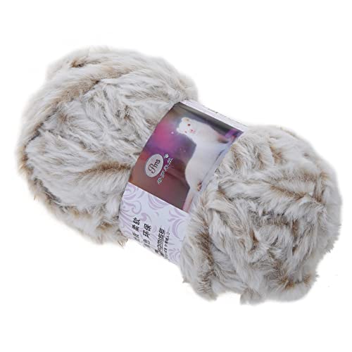 50g/Ball DIY Plush Thick Knitting Yarn Multicolor Hand-Woven Crochet Thread for Baby Warm Hat Scarf Skin So Soft