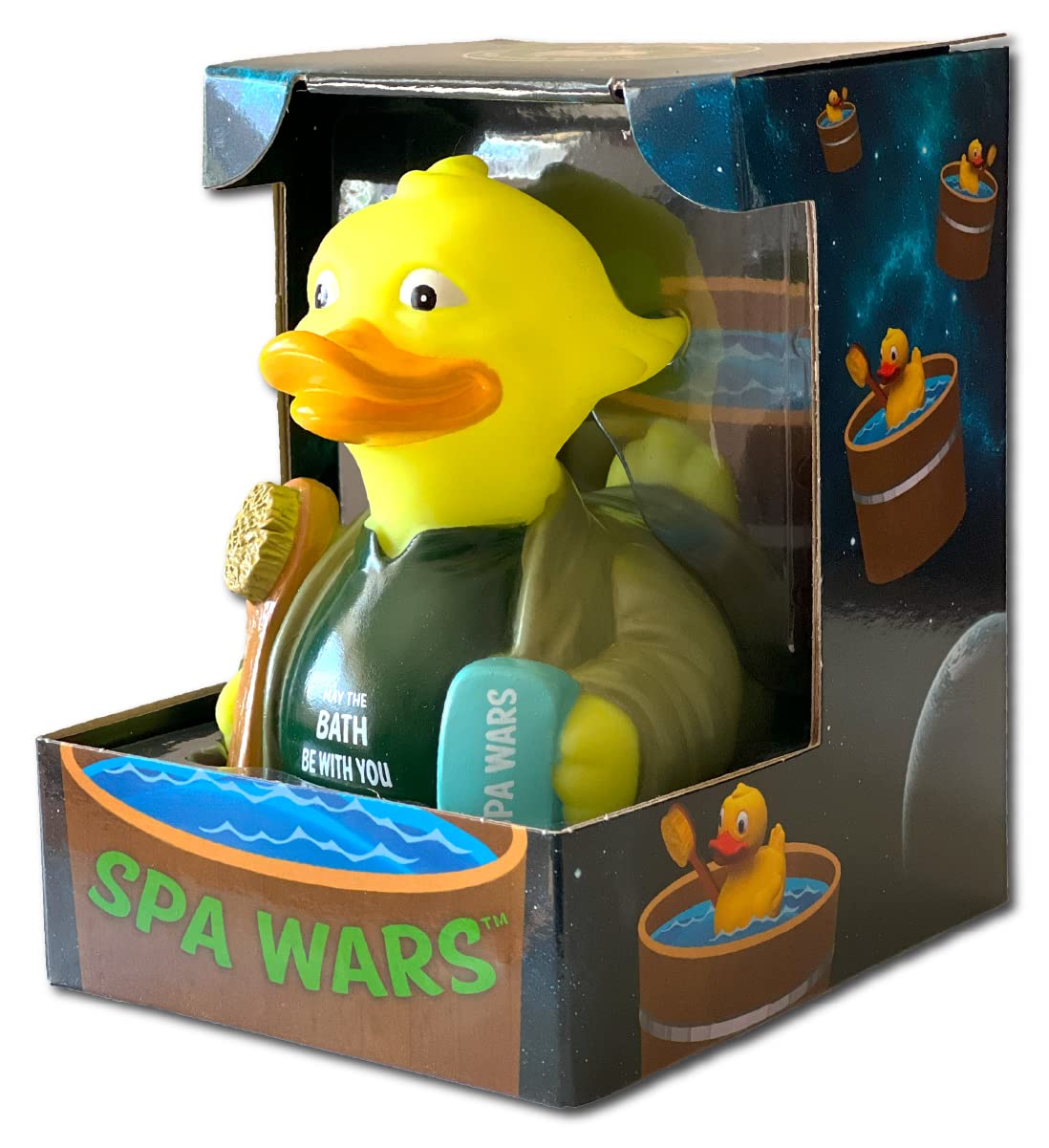 CelebriDucks - Spa Wars - Floating Rubber Ducks - Collectible Bath Toy Gift for Kids & Adults of All Ages