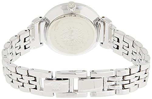 Anne Klein Women's AK/2159SVSV Silver-Tone Bracelet Watch