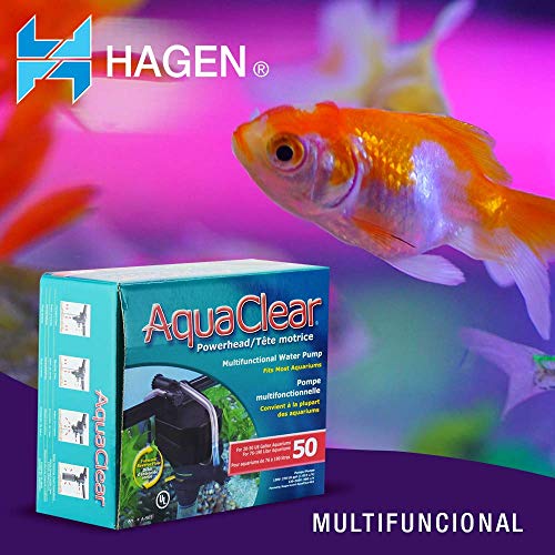 AquaClear 50 Powerhead, 270 Gallons per Hour, UL Listed