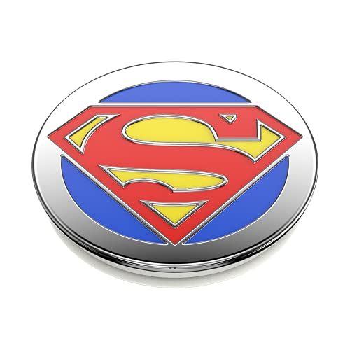 PopSockets Phone Grip with Expanding Kickstand, PopSockets for Phone - Enamel Superman