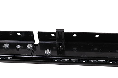 ECLV 33 1/2'' Table Leaf Sliding Brackets Dining Table Extender Brackets Coffee Table Slides,Computer Desk Extender,Black