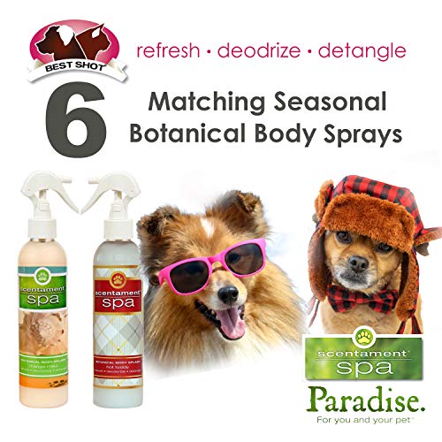 Best Shot Scentament Spa Seasonal Botanical Body Splash, Tropical Breeze, 8 oz