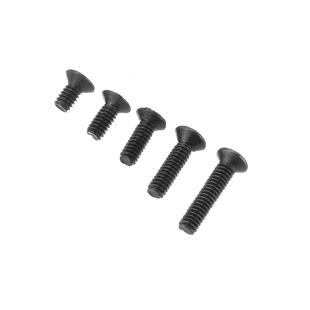 360Pcs M2 M2.5 M3 Mini P hillips Screw Flat Head Zinc-Plated Electronic Notebook Laptop Repair Screws Kit