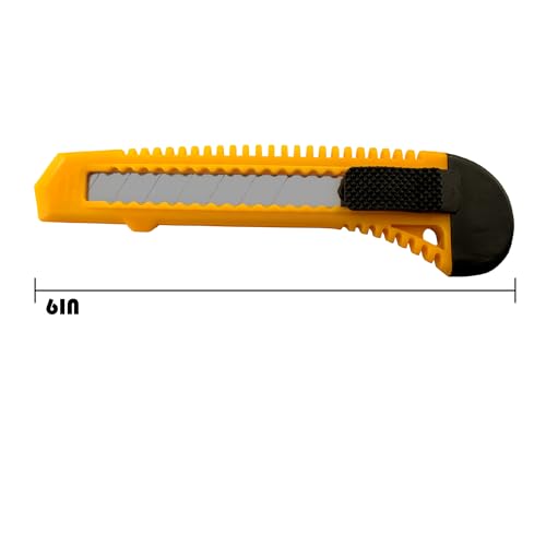50x Bulk Utility Knife Box Cutters Snap Off Blade