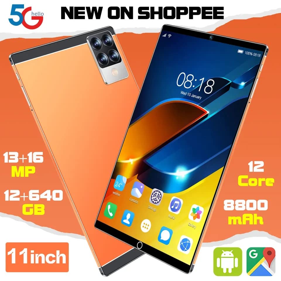 2022 New Student 11.0 inch Tablet PC Global Version Android 5g Dual Camera Tablet PC 10 Core SIM Card Kids Computer