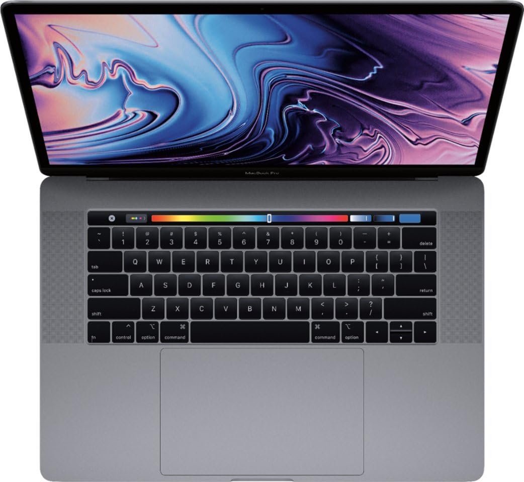 2019 Apple MacBook Pro with 2.3GHz Intel Core i9 (15-Inch, 16GB RAM, 1TB SSD Storage) (QWERTY English) Silver (Renewed)