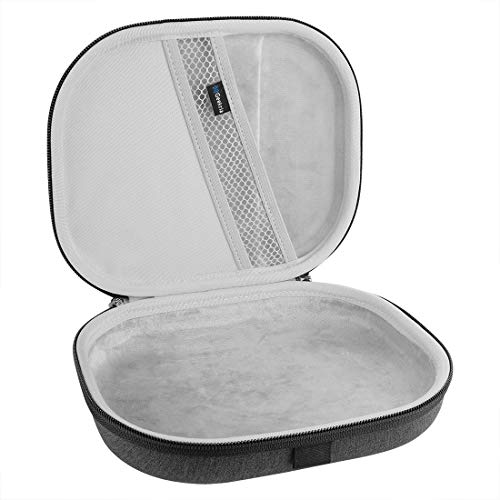 Geekria Shield Headphones Case Compatible with JBL Tune 660 BTNC, Tune 700BT, Tune 510BT, Tune 560BT, Live 460NC Case, Replacement Hard Shell Travel Carrying Bag with Cable Storage (Dark Grey)