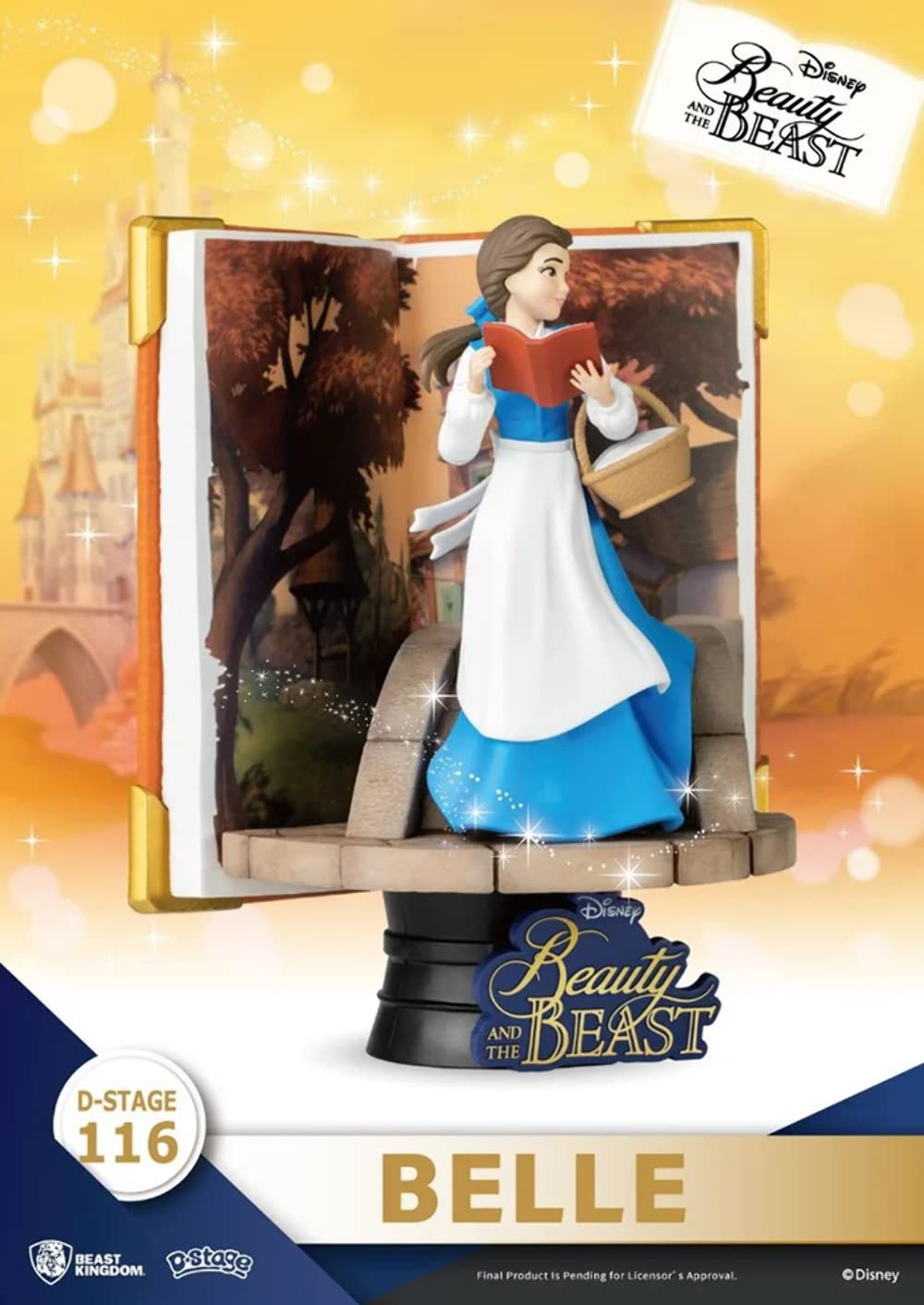 Beast Kingdom Disney Story Book Series: Belle DS-116 D-Stage Statue