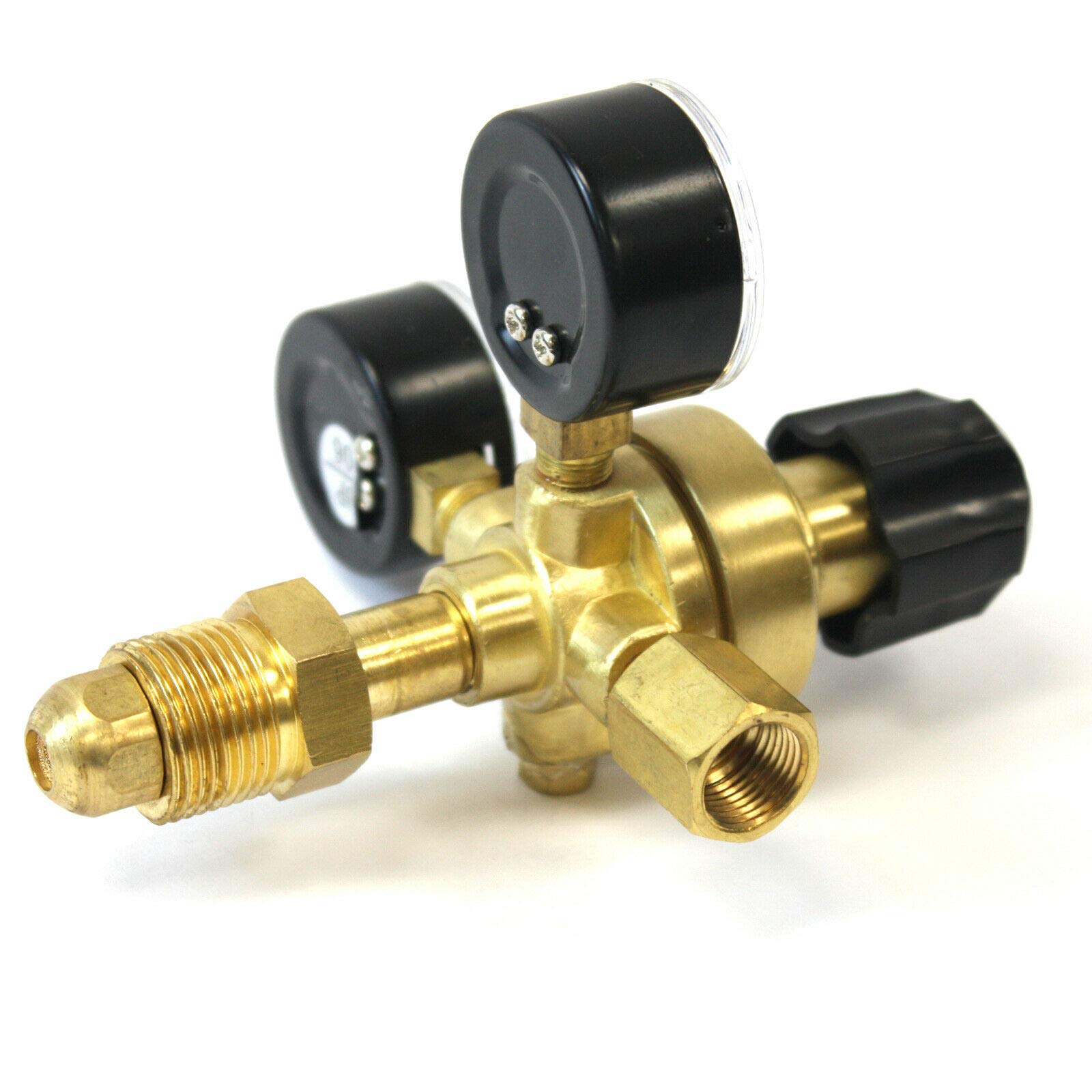 Argon CO2 Regulator Gauges CGA580 & 48" Hose Fits Miller Mig Tig Welders
