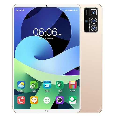 2023 5G New Tablet Pad14 10.1inch Tablet Android 16GB RAM 1TB ROM 8800mAh Android 11.0 MTK6797 WiFi Network Bluetooth fullscreen Green / 8GB RAM 128GB ROM/US-Plug