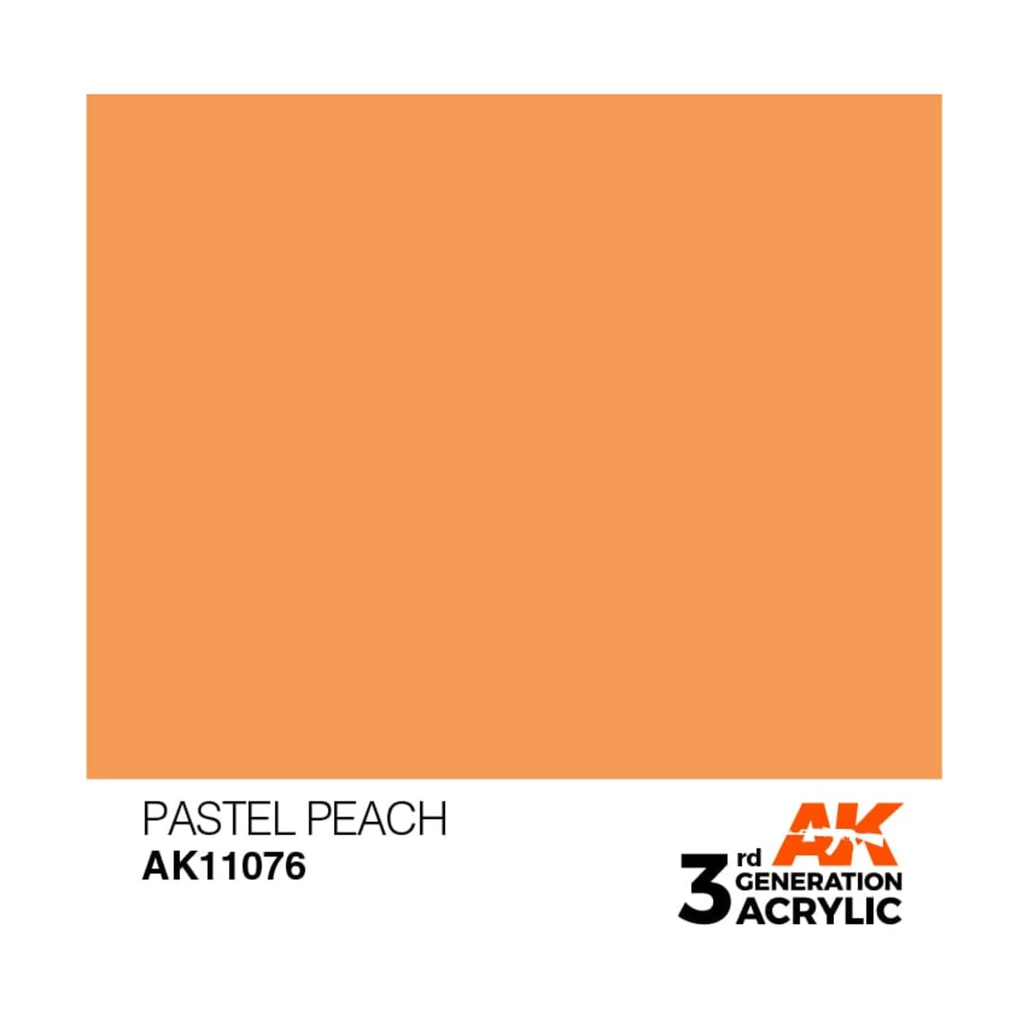AK Interactive 3rd Gen Acrylic Pastel Peach 17ml