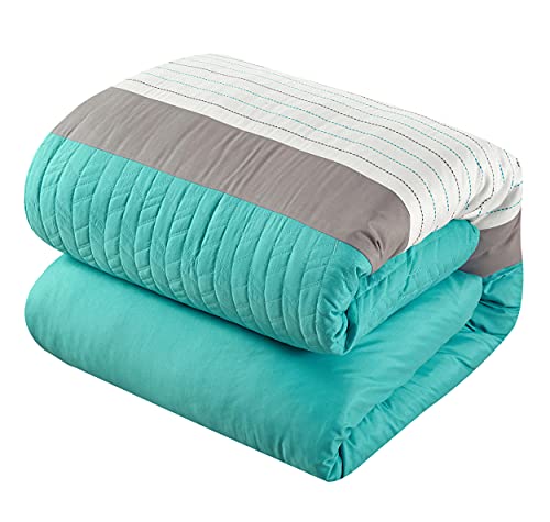 Chic Home Vixen 24 Piece Comforter Set, Queen, Turquoise