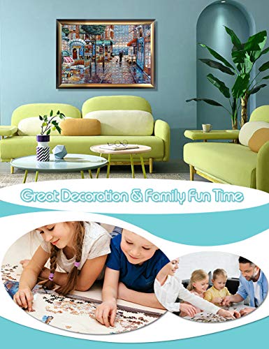 Jigsaw Puzzle 1000 Pieces for Adults, Water Resist Wooden Puzzle, VCOMO Thickened Puzzle, Floor Puzzles, 29.5”x19.7”